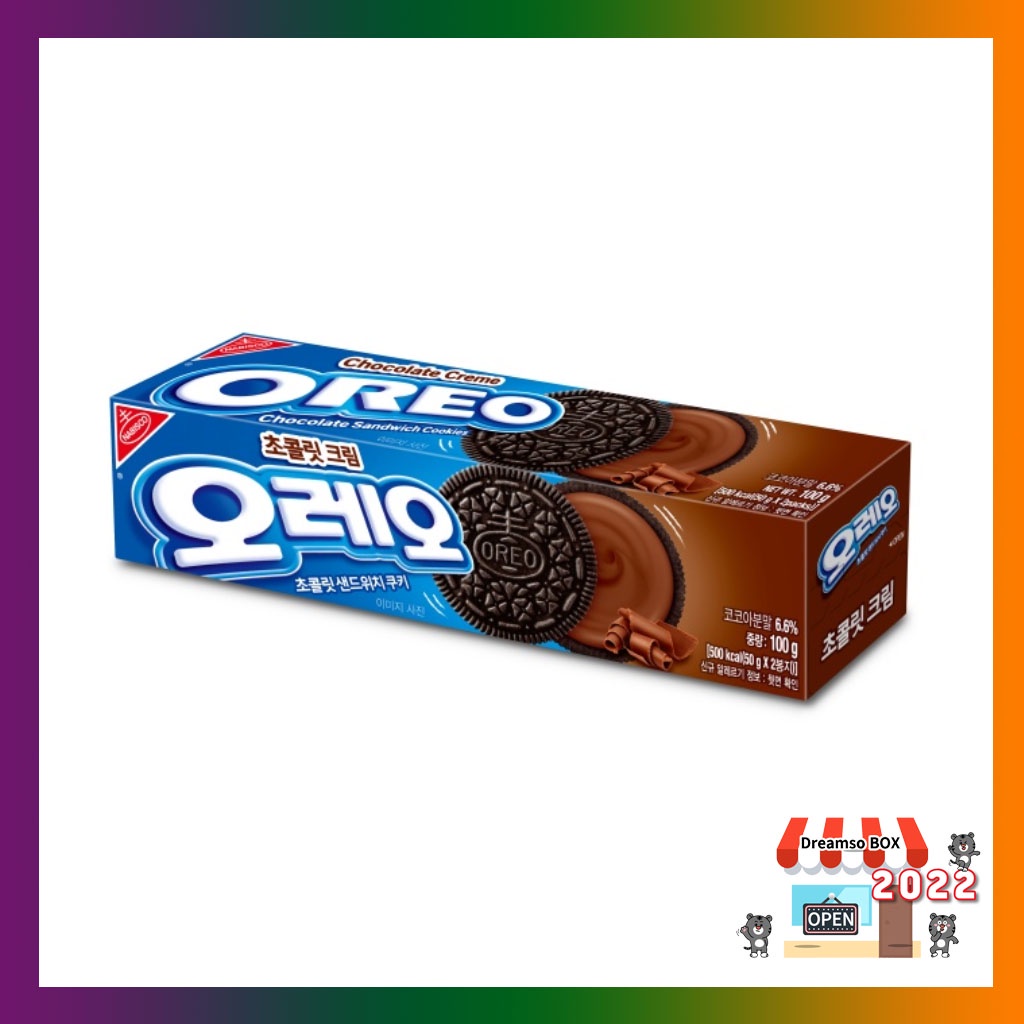 Oreo Chocolate Cream 100g/ Dessert Cookies/ Korean Snack | Shopee Malaysia