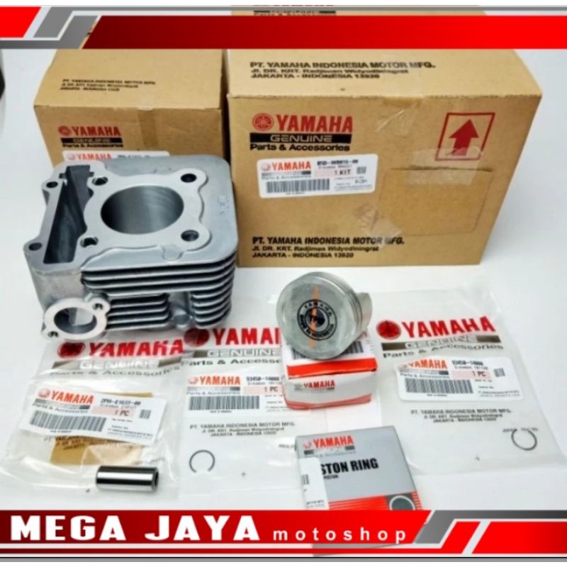 Block PISTON Fuse+PISTON KIT ASSY FREEGO 125 MIO M3 MIO Z SOUL GT 125 ORIGINAL YAMAHA | Shopee ...