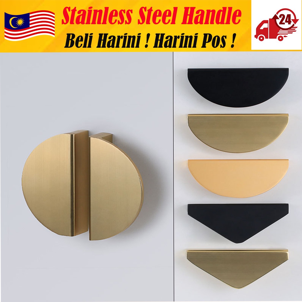 ReadyStock~ Shape Style Modern Bar Handle Drawer Cabinet Door Handle ...