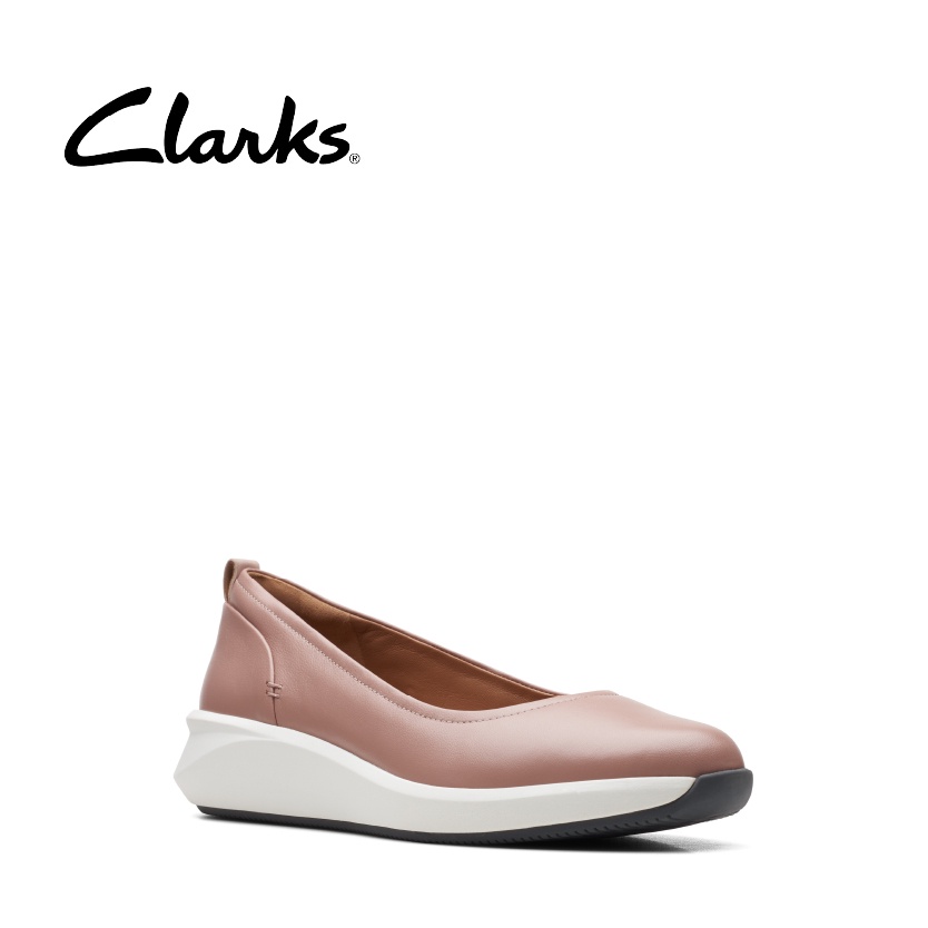 CLARKS Women's Un Rio Vibe Dusty Pink Lea | Shopee Malaysia