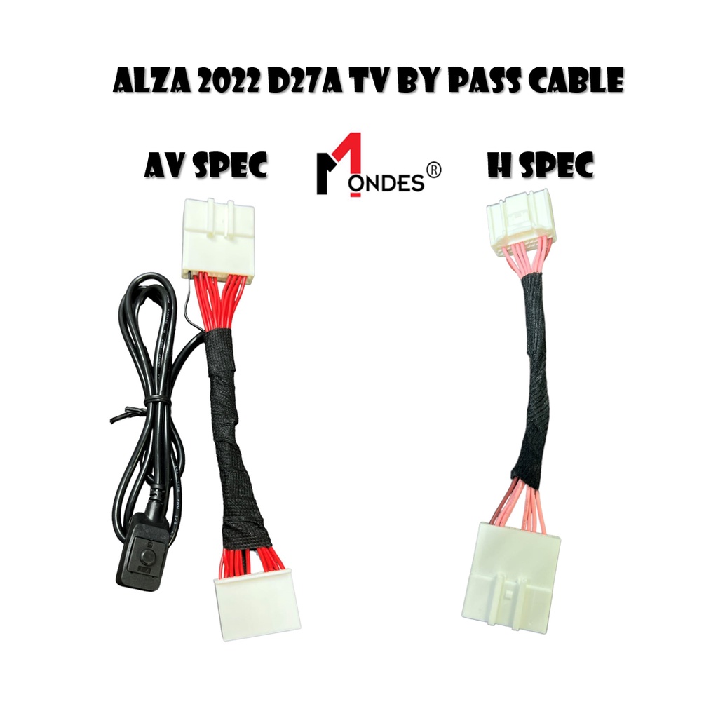 AXIA 2023 ALZA 2022 H/AV SPEC Socket TV Free Bypass Video In Motion VIM ...