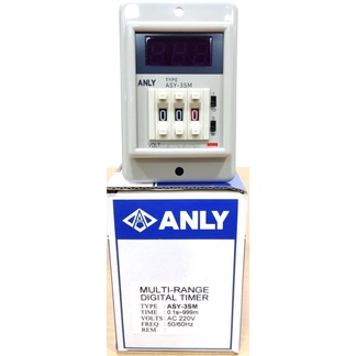 Asy-3sm AC 220VAC - MULTI RANGE DIGITAL TIMER ANLY | Shopee Malaysia