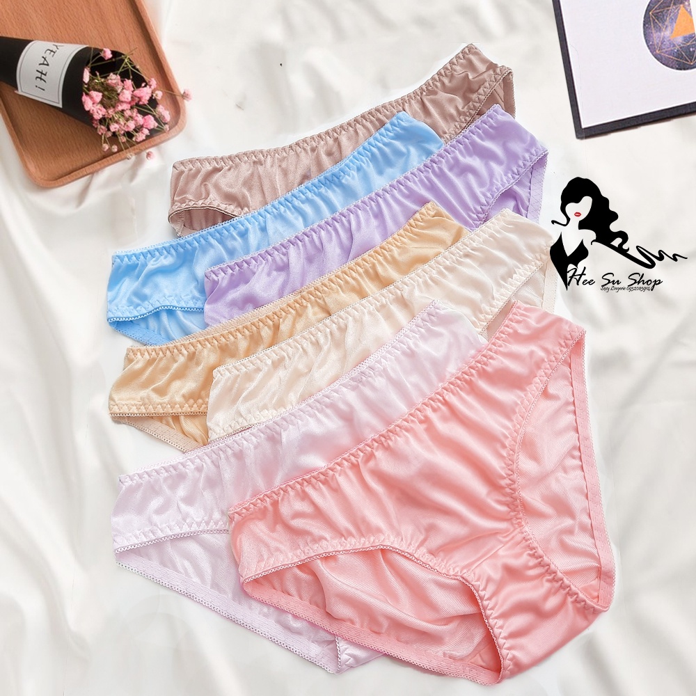 Set of 4 super cool, soft and shiny elastic underwear, code 115, size ...