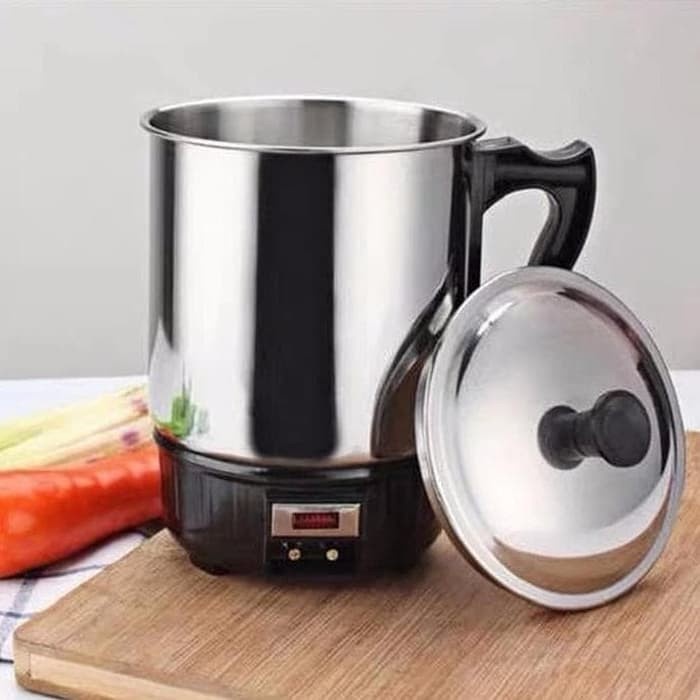Mini Electric Water Heating Mug Teapot Electric Heating Cup Stainless ...