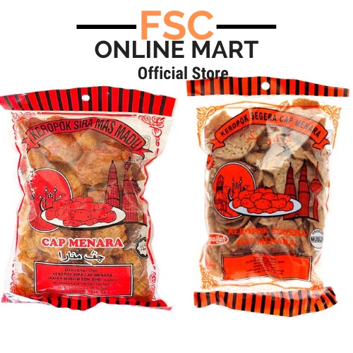 [FSC] Cap Menara Keropok Ikan Berperisa 80gm (Asli/Pedas) | Shopee Malaysia