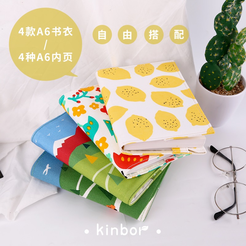 Kinbor A6 Hand Account Package Planner Notebook Cover Carnet Journal ...