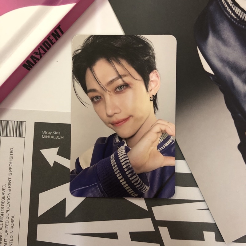 Straykids Felix Photocards [MAXIDENT Heart] | Shopee Malaysia