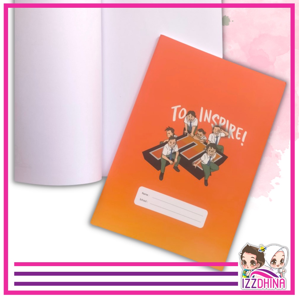 Buku Nota Misi Ekslusif | Buku Nota Mukasurat Kosong | Buku Nota Murah ...