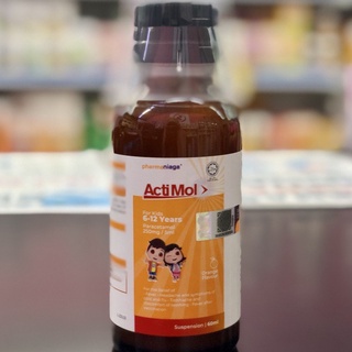 Actimol Paracetamol Orange Suspension 250mg/5mL 60mL | Shopee Malaysia