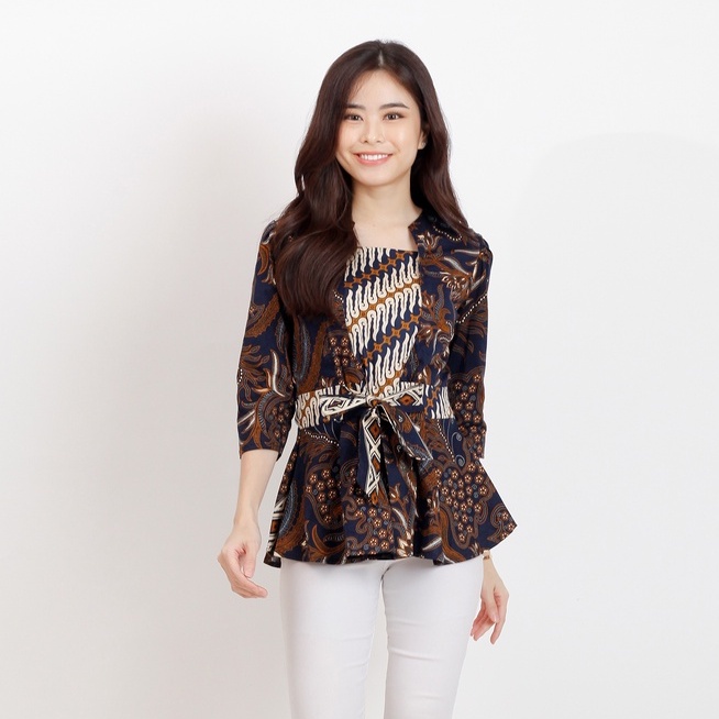 Women's BATIK TOP BLOUSE 311 Mrs1 | Shopee Malaysia