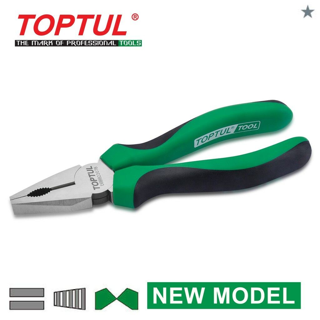 TOPTUL Combination Pliers New Model DBBB2207B | Shopee Malaysia
