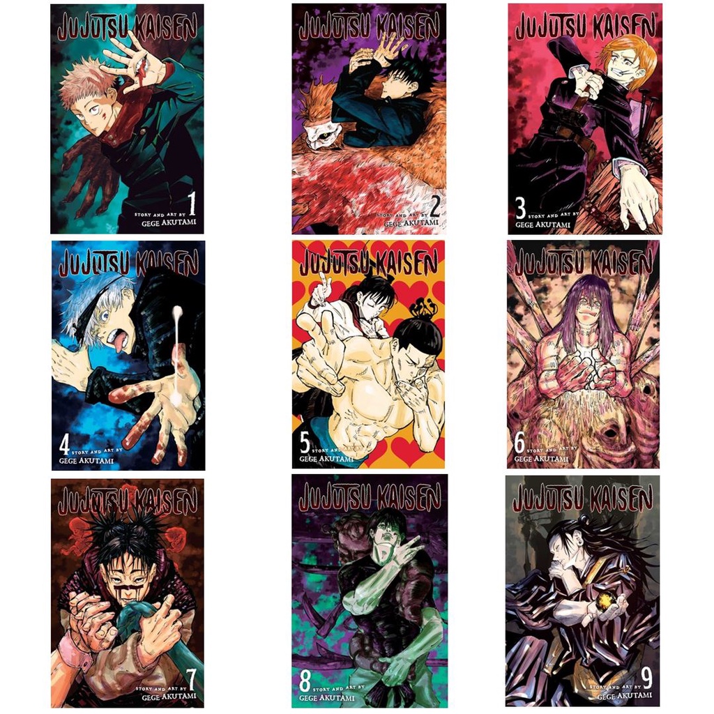 [Original] Jujutsu Kaisen Comics Manga Volume 0 - 26 By Gege Akutami (Paperback) | Shopee Malaysia