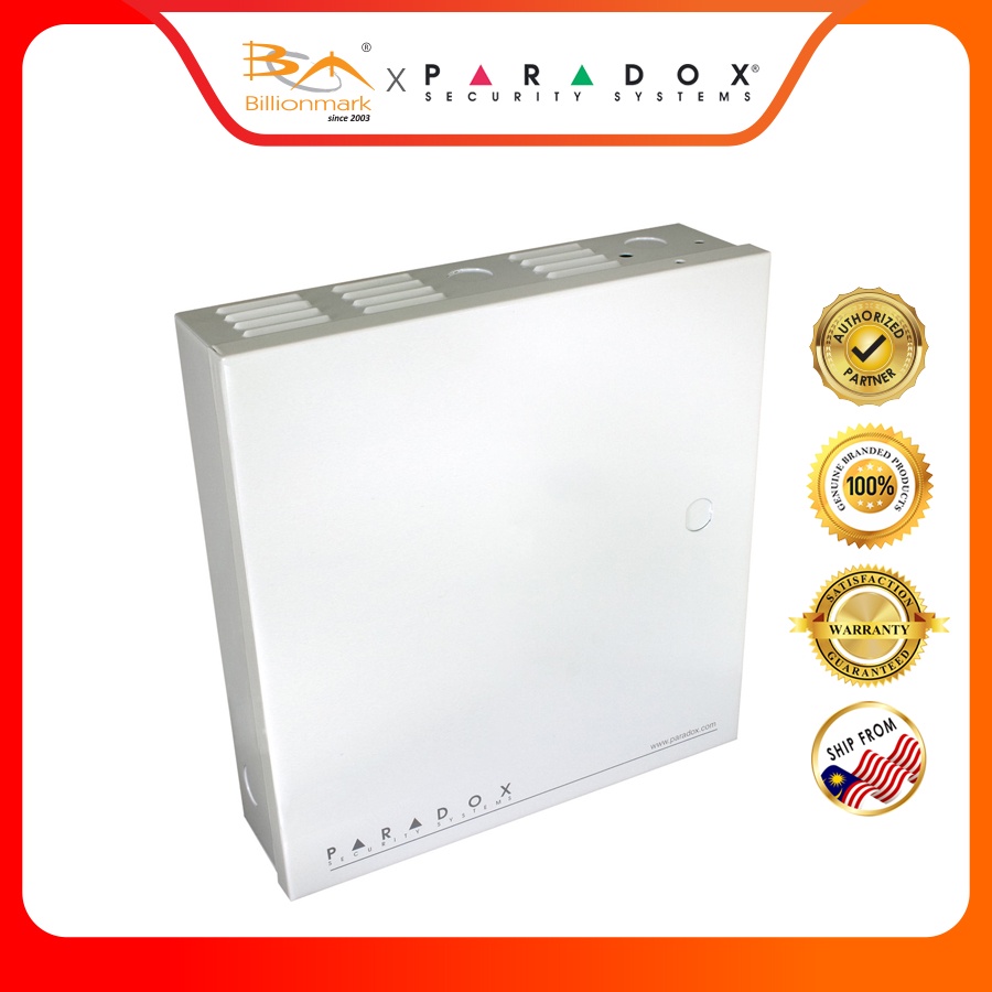 Paradox METALBOX Canada Metal White Box Housing for Security Burglar Alarm Panel and Transformer ...