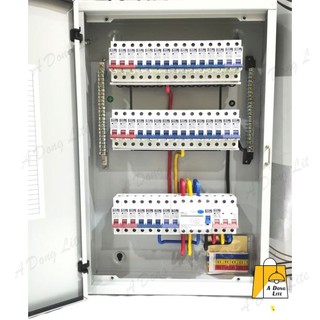MAXGUARD FULL SET METAL CLAD THREE PHASE 40A/63A DB BOX 2 ROW/3ROW/4ROW ...