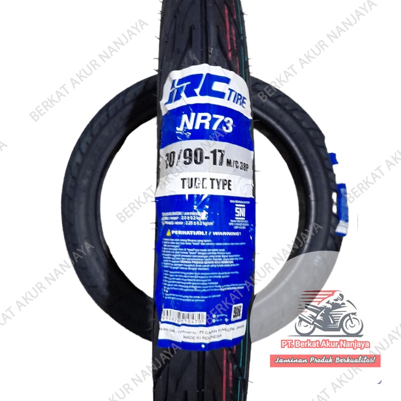 Irc NR73 70/90-17 Non Tubeless Duck Motorcycle Tire (TT) | Shopee Malaysia