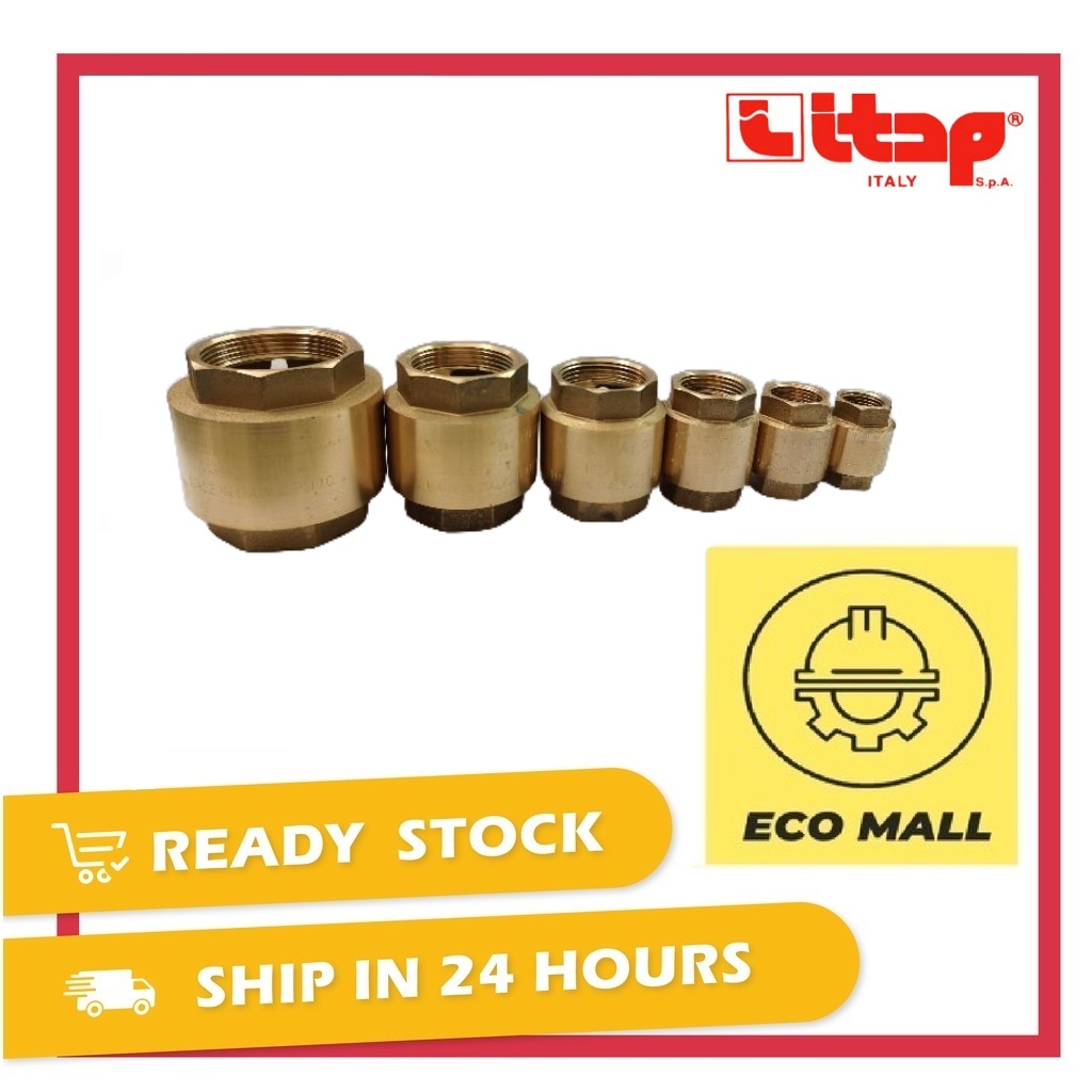 York Brass Spring Check Valve 15mm to 50mm | Shopee Malaysia