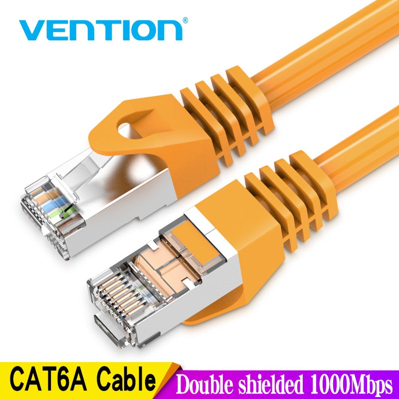 Vention Ethernet Cable RJ45 Cat 6A Lan Cable UTP RJ 45 Network Cable for Cat6 Cat6a Compatible ...