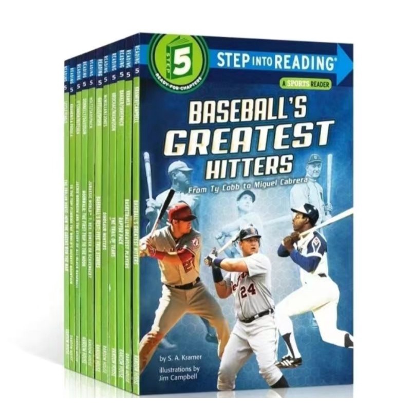 (11 Books) Step Into Reading Level 5 Story Book | Shopee Malaysia