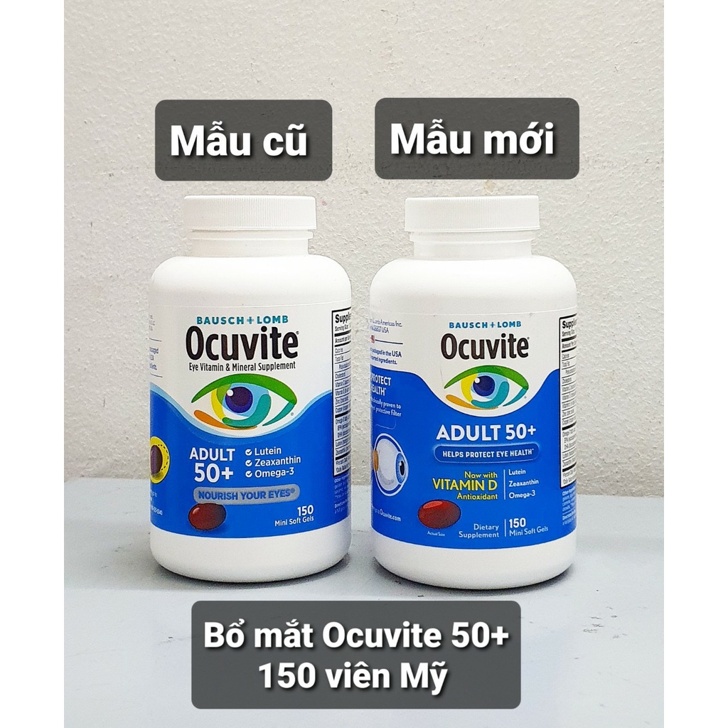 Liquidation date 4/25 - Ocuvite Adult 50+ Eye vitamin & Mineral bottle ...