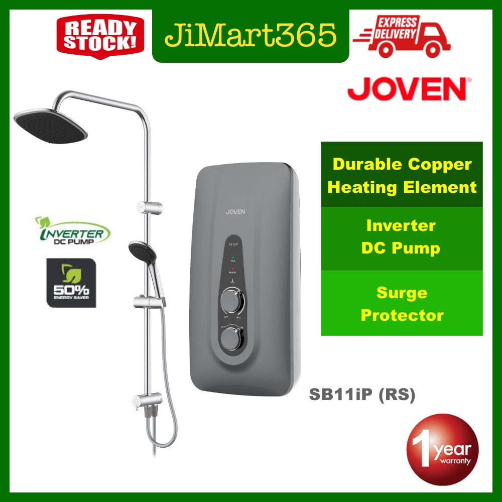Joven SB11iP RS Instant Water Heater With Rain Shower ( DC INVERTER PUMP ) Shower Heater ...