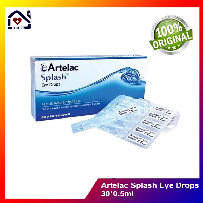 Artelac Splash Eye Drops 30x0.5ml | Shopee Malaysia