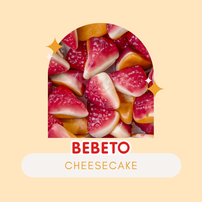 Bebeto Cheesecake +-100g Repack (HALAL)-Gummy Candy | Shopee Malaysia