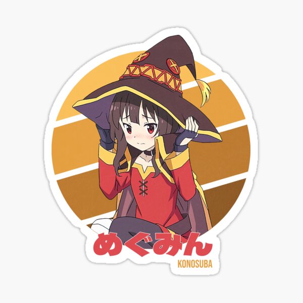 Konosuba Anime Cartoon Stickers v7 | Shopee Malaysia
