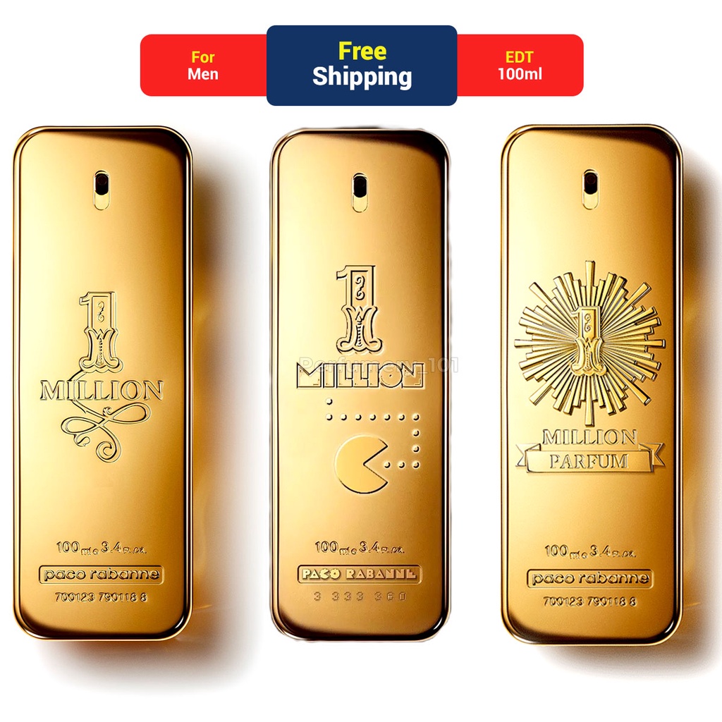 Paco Rabanne 1 Million EDT-Parfum-Elixir-Lucky-PacMan-Royal Parfum ...