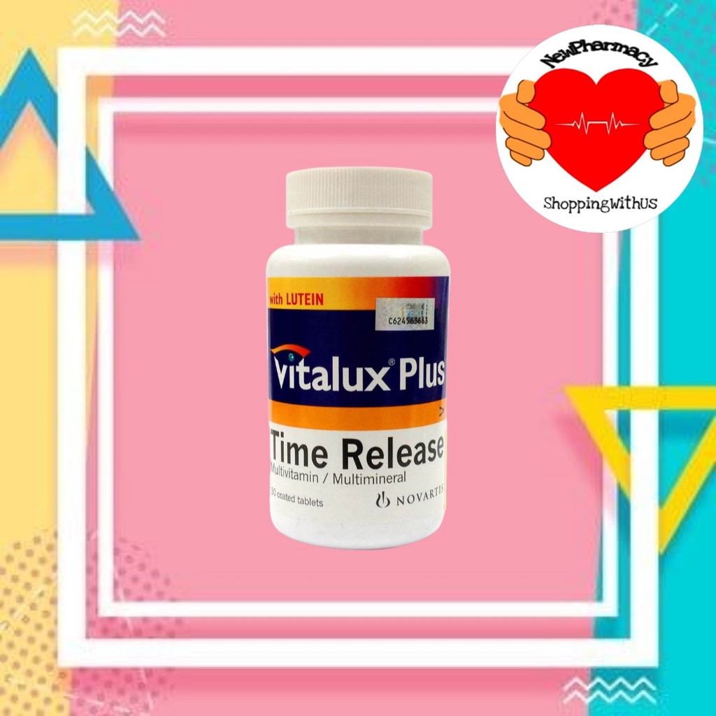 Vitalux Time Release Multivitamin 30's (Exp-05/2026) | Shopee Malaysia