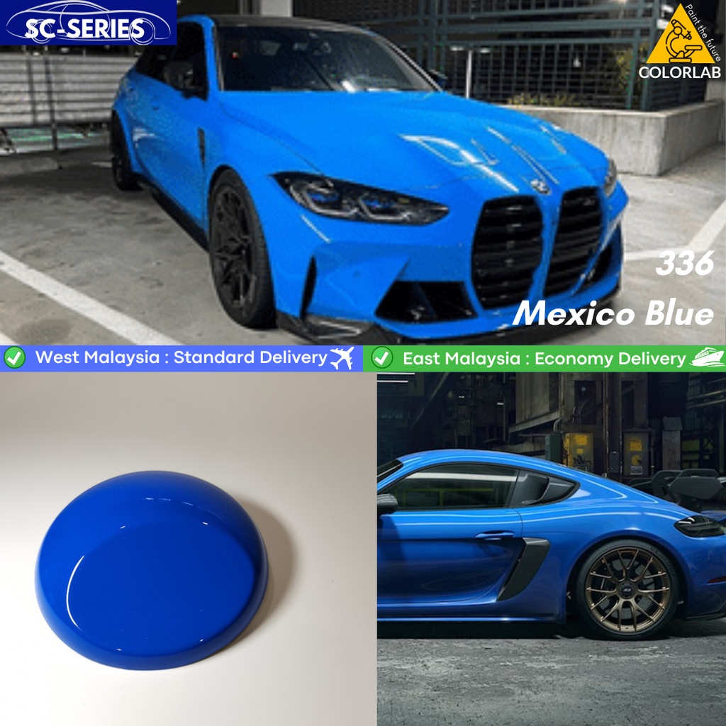 Mexico Blue-336 2K Automotive Car Paint / Motor Paint / Cat Bancuh ...