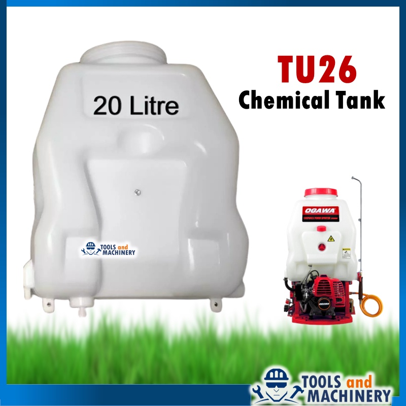 Knapsack Power Sprayer TU26 Chemical Tank 20L ( Tong Pump Racun ...