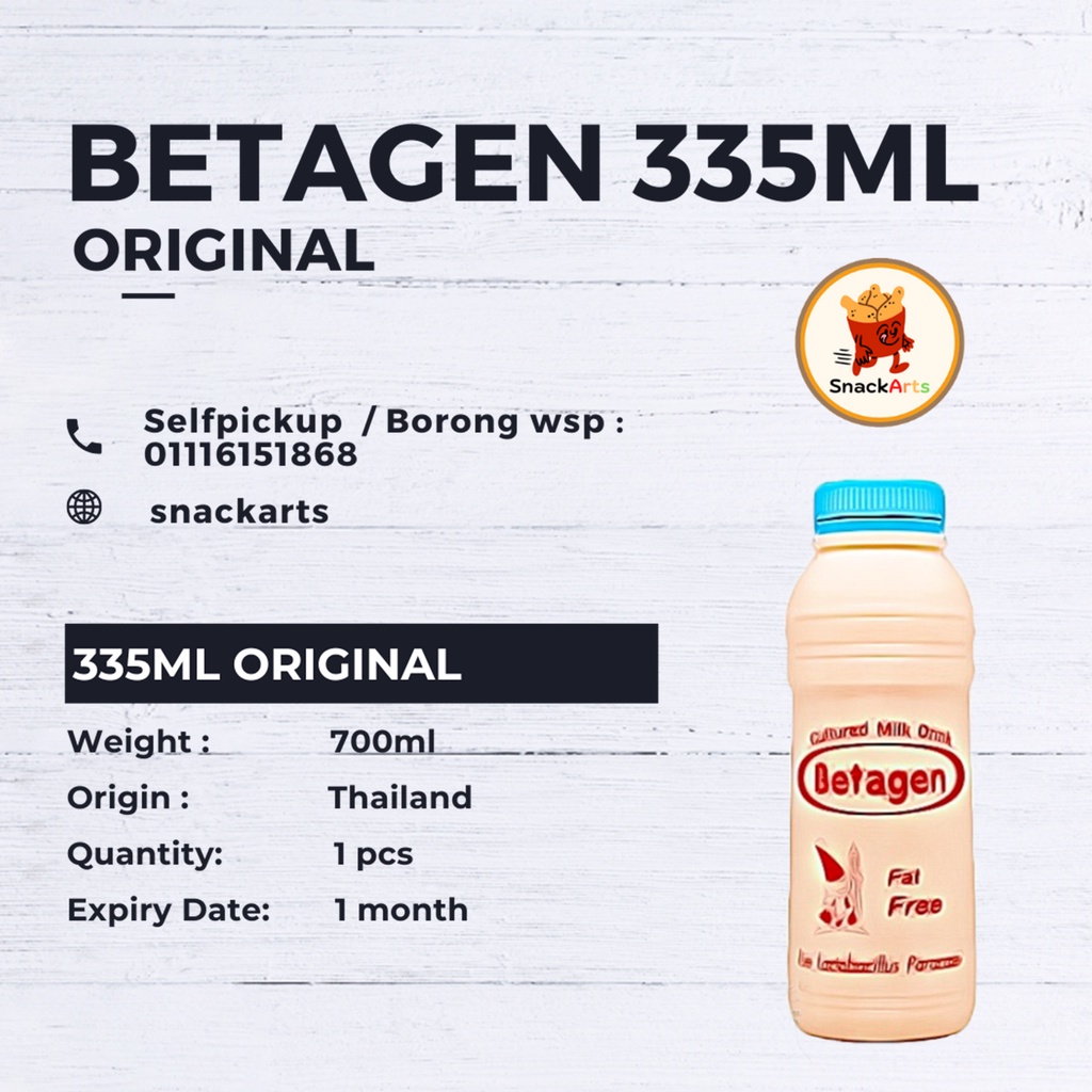 Betagen Yogurt Drink Original 160ML / 300ML / 700ML 🔥 | Shopee Malaysia