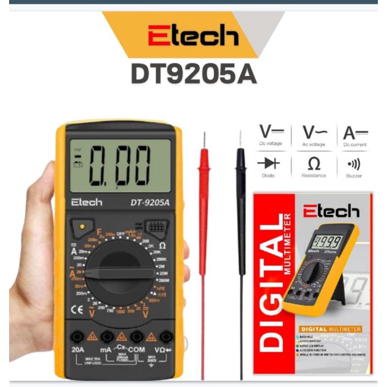 Multimeter Avometer Multitester Digital DC AC Diode is a tool for ...