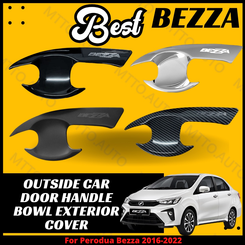 MTTO Perodua Bezza 2016-2024 Outside Car Door Handle Bowl Exterior ...