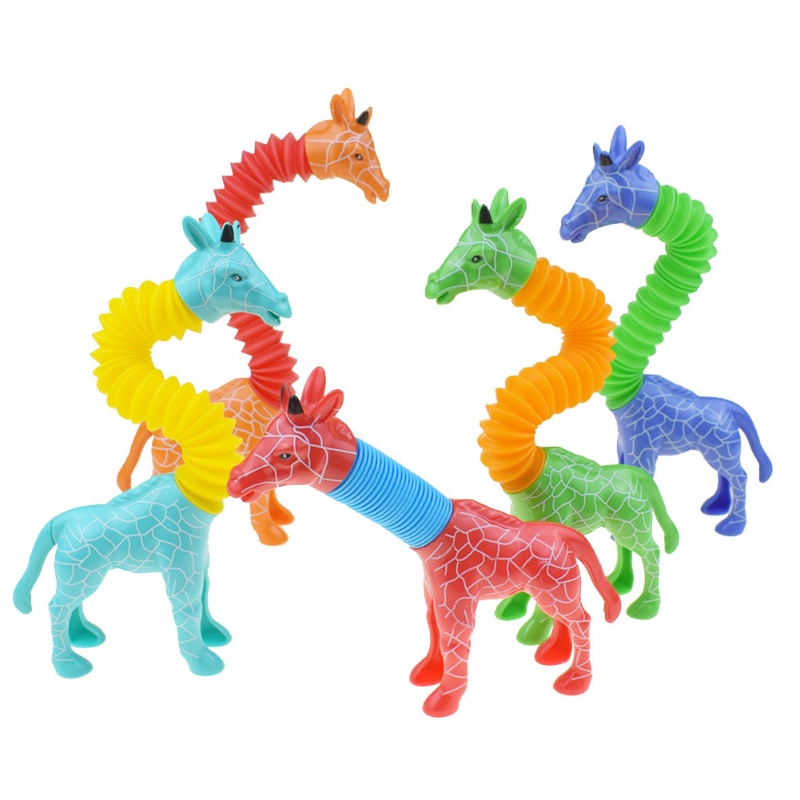 Squeeze Pull Pop Tube Fidget Bellows Auditory Water Toys for Autistic ...
