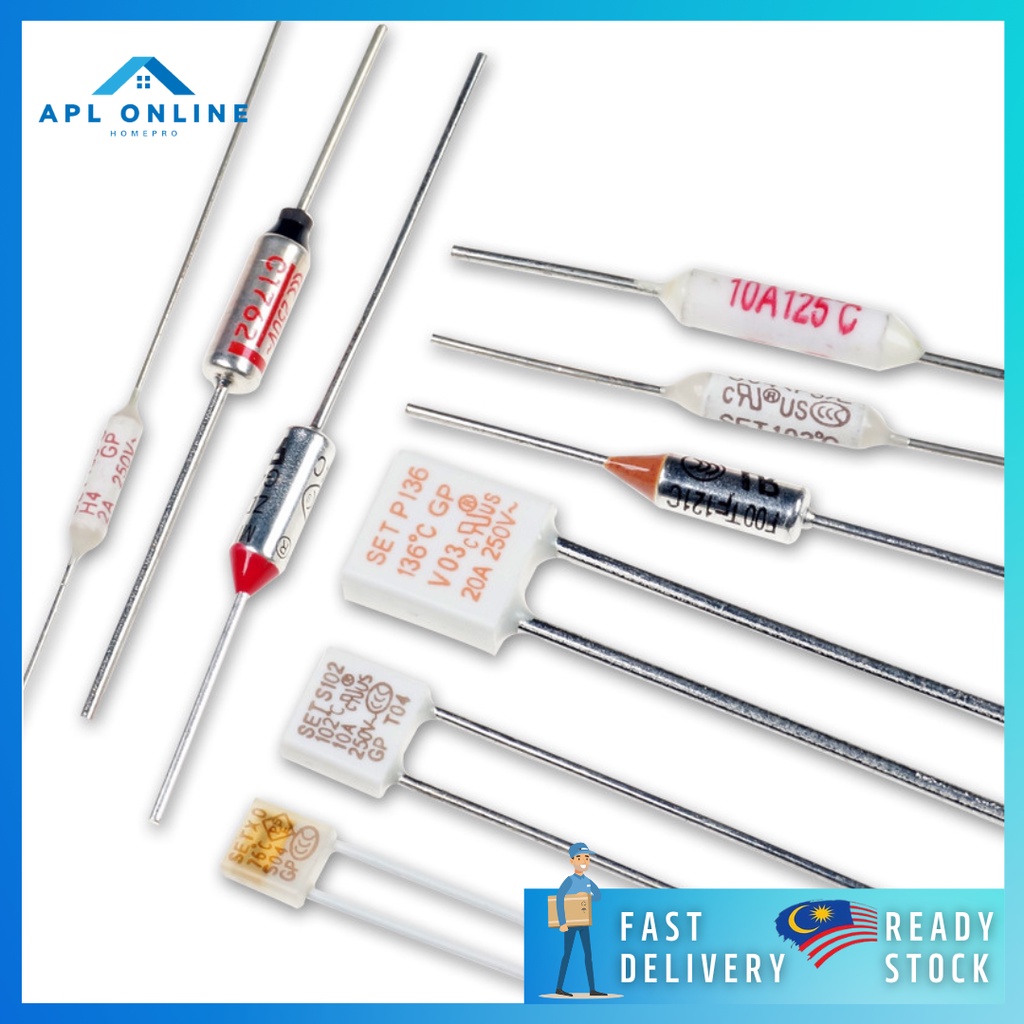 1 PC Rice Cooker/Fan Thermal Fuse 250V 10A Temperature Celsius 130C ...