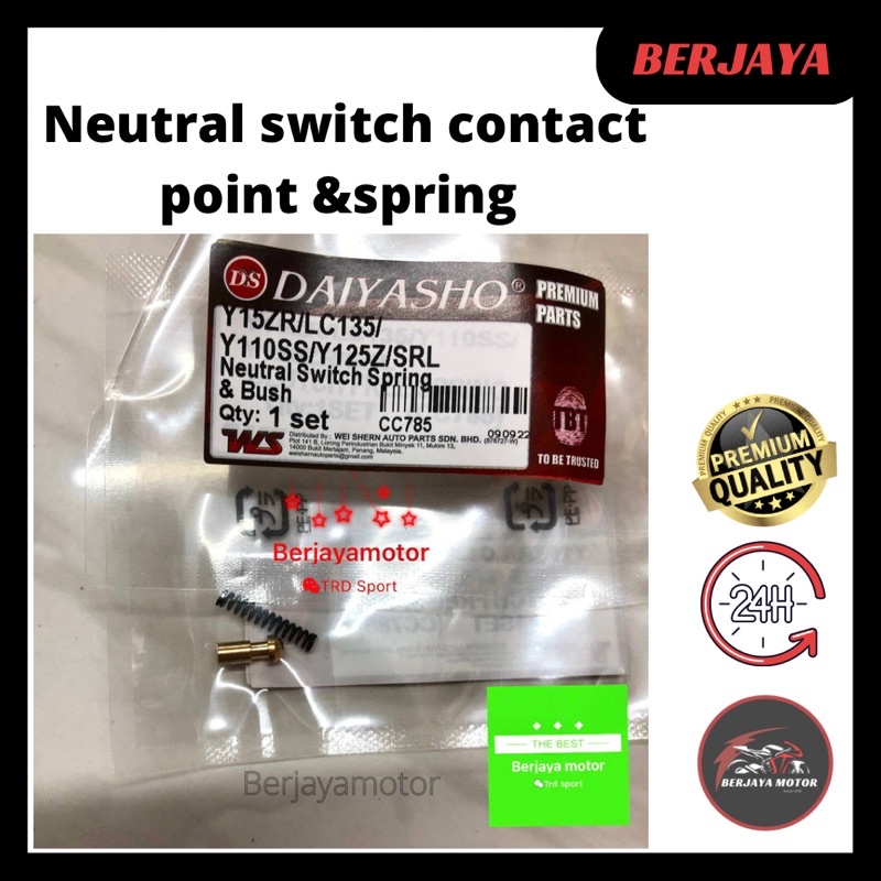 YAMAHA Y110 NEUTRAL POINT ( WITH SPRING ) Y110SS SS2 Y100 Y125Z LC135 ...