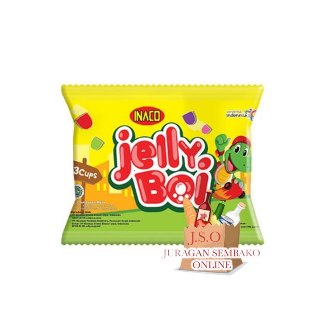 (JSO) Inaco jelly boi contains 3 cups 33gr agar nata de coco jelly ...
