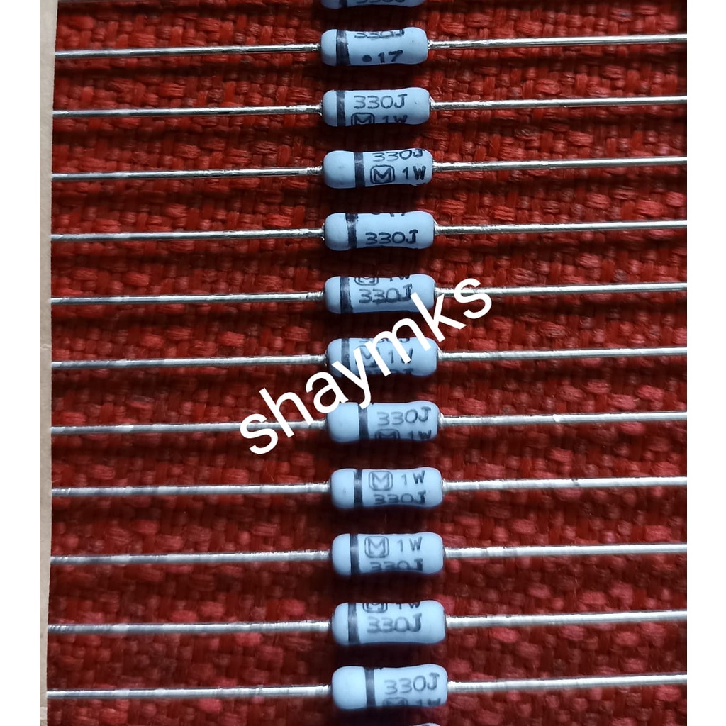 NEW Panasonic resistance 1W 33R 330J 33Ohm Original | Shopee Malaysia