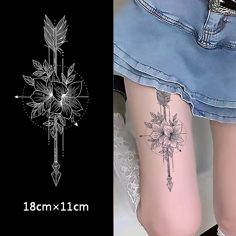 【COCO Magic Tattoo】 Lasts 15 days ；18cm*11cm；tattoo sticker waterproof long lasting fake tattoos ...