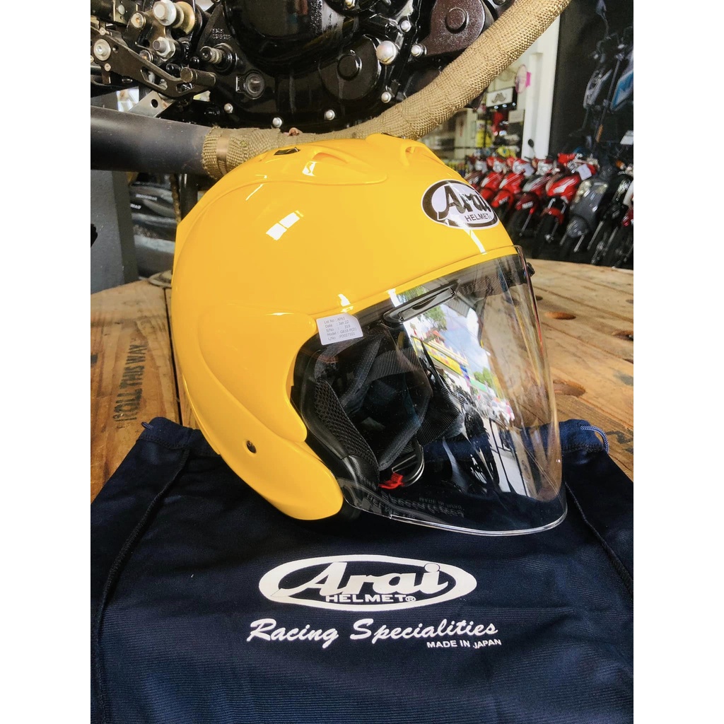 Arai RAM 4 Plain Colour With Helmet Beg Sirim Approved | Shopee Malaysia