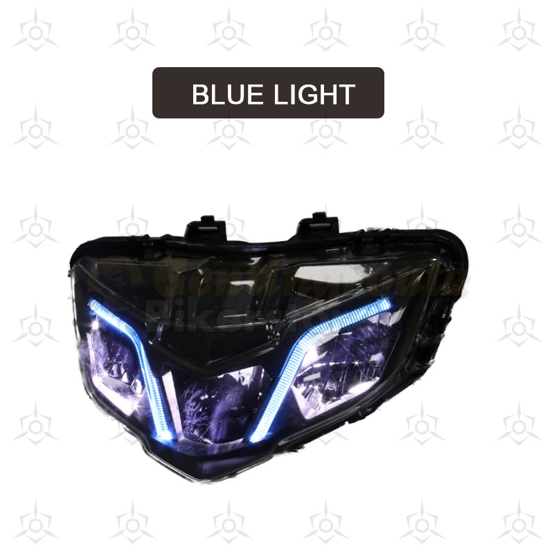 YAMAHA LC135 LC V8 Y15 V2 LED HEADLAMP LIGHT LAMPU DEPAN HEAD LIGHT LAMPU TERANG LED HEADLIGHT ...