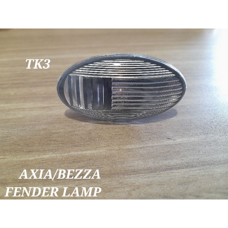 FENDER LAMP PERODUA AXIA'14 BEZZA, WHITE 1382 BULB | Shopee Malaysia