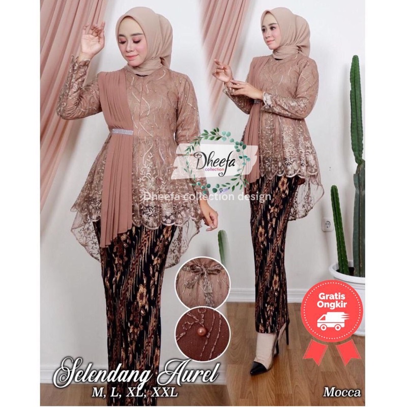 Dheefa - MODERN KEBAYA - AUREL SELENDANG - HIJAB Graduation KEBAYA ...