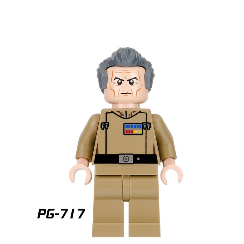 Star Wars Minifigures Shaak Ti Han Solo Luke Oola Saesee Tiin Moff ...