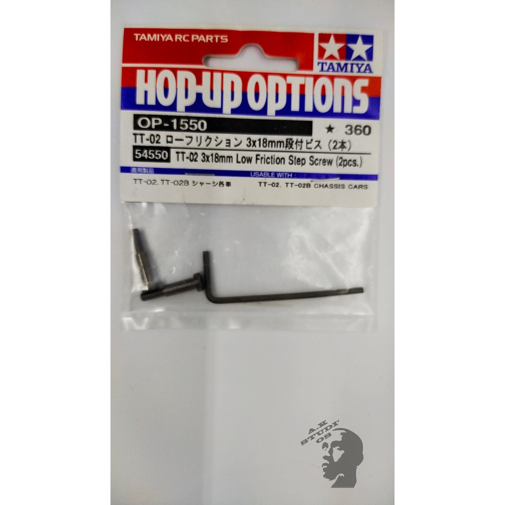 TAMIYA RC, 54550, TTT02 3X18MM LOM FRICTION STEP SCREW (2PCS) | Shopee ...