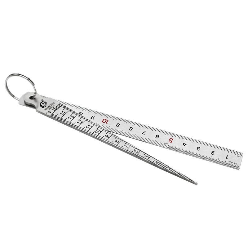 Liang Shuo Stainless Steel Gap Gauge Gap Gap Measuring Scale 1-15mm ...