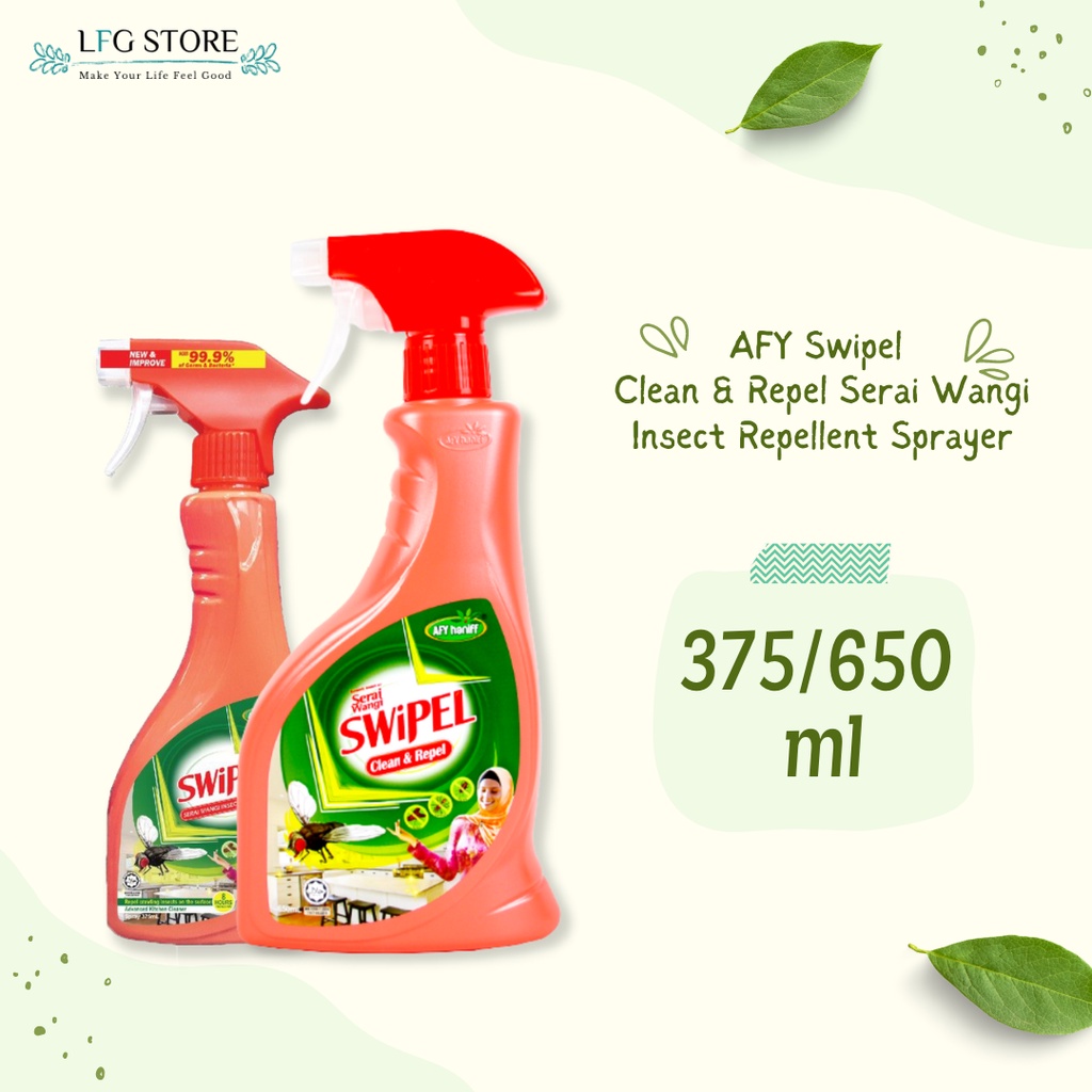 AFY Haniff Swipel Clean & Repel Serai Wangi Insect Repellent Sprayer ...