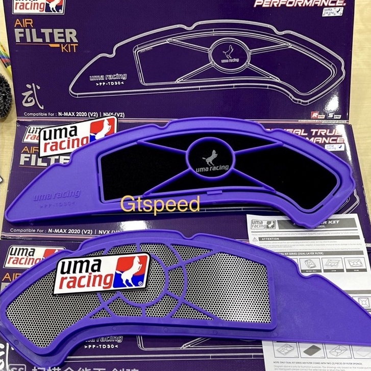 UMA RACING AEROX NVX 155 V2 / NMAX 155 V2(2020) RACING AIR FILTER ...