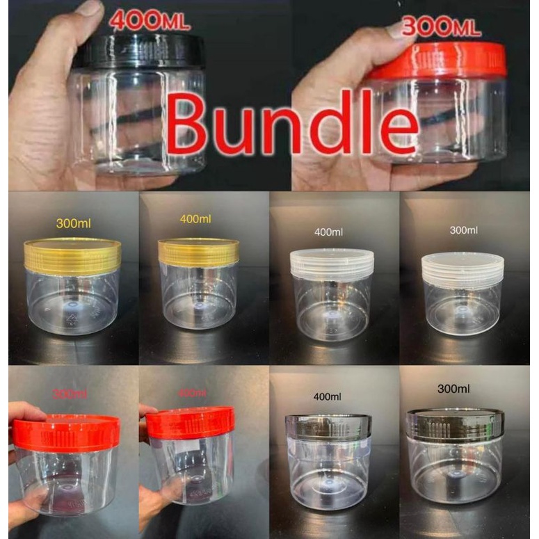 70pcs Balang Kuih 300ml/400ml/ Balang Biskut / Plastic Jar/ Balang Raya ...